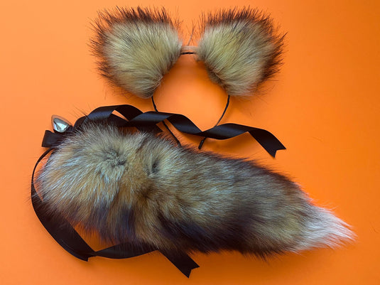 OhMyBP - Handmade tail plugs from faux and real fur.